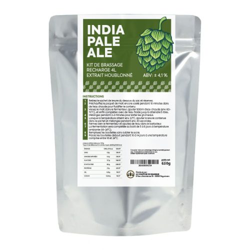 Kit de brassage découverte 4L - IPA - Le Comptoir du Brasseur