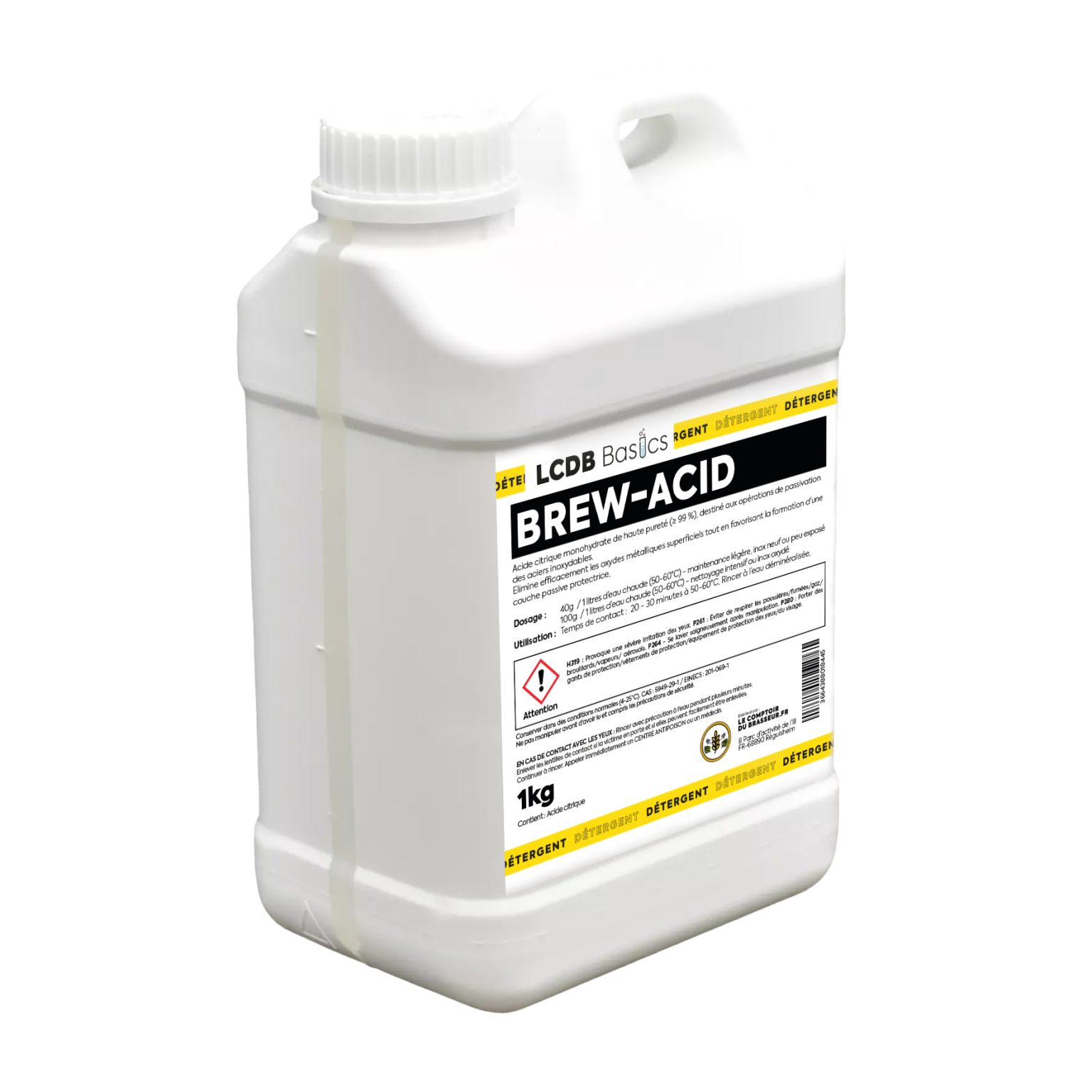 Désinfectant Acide Peracétique - Mida CHRIOX 5 - 10kg - Christeyns - Le ...